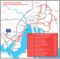 Bus Services - St George Christian School Sydney