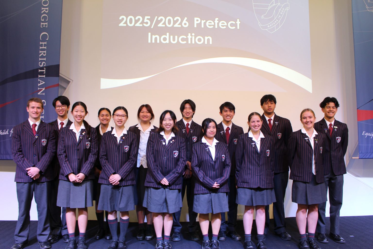 Welcoming our 2025/2026 Prefects - St George Christian School